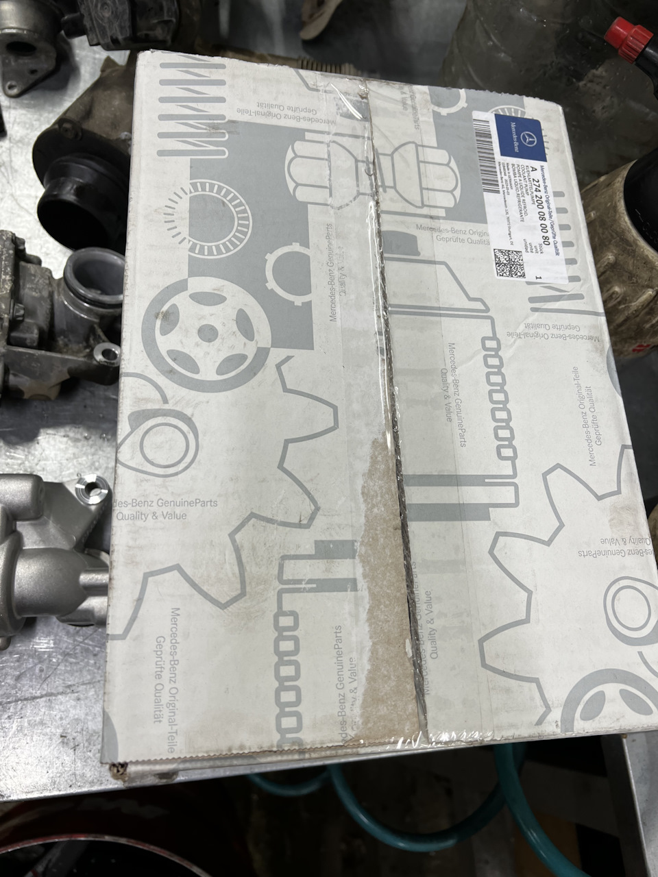 A274200080080 Насос системы охлаждения Mercedes | Запчасти на DRIVE2