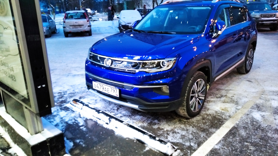 Обслуживание стойки стабилизатора — Changan CS35 Plus (1G), 1,6 л, 2019 ...