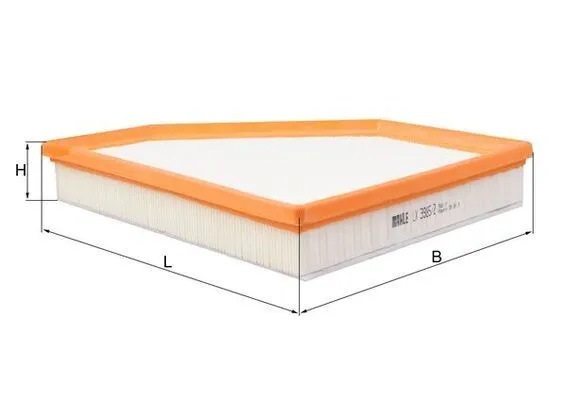 LX39852 Воздушный фильтр MAHLE KNECHT | Запчасти на DRIVE2