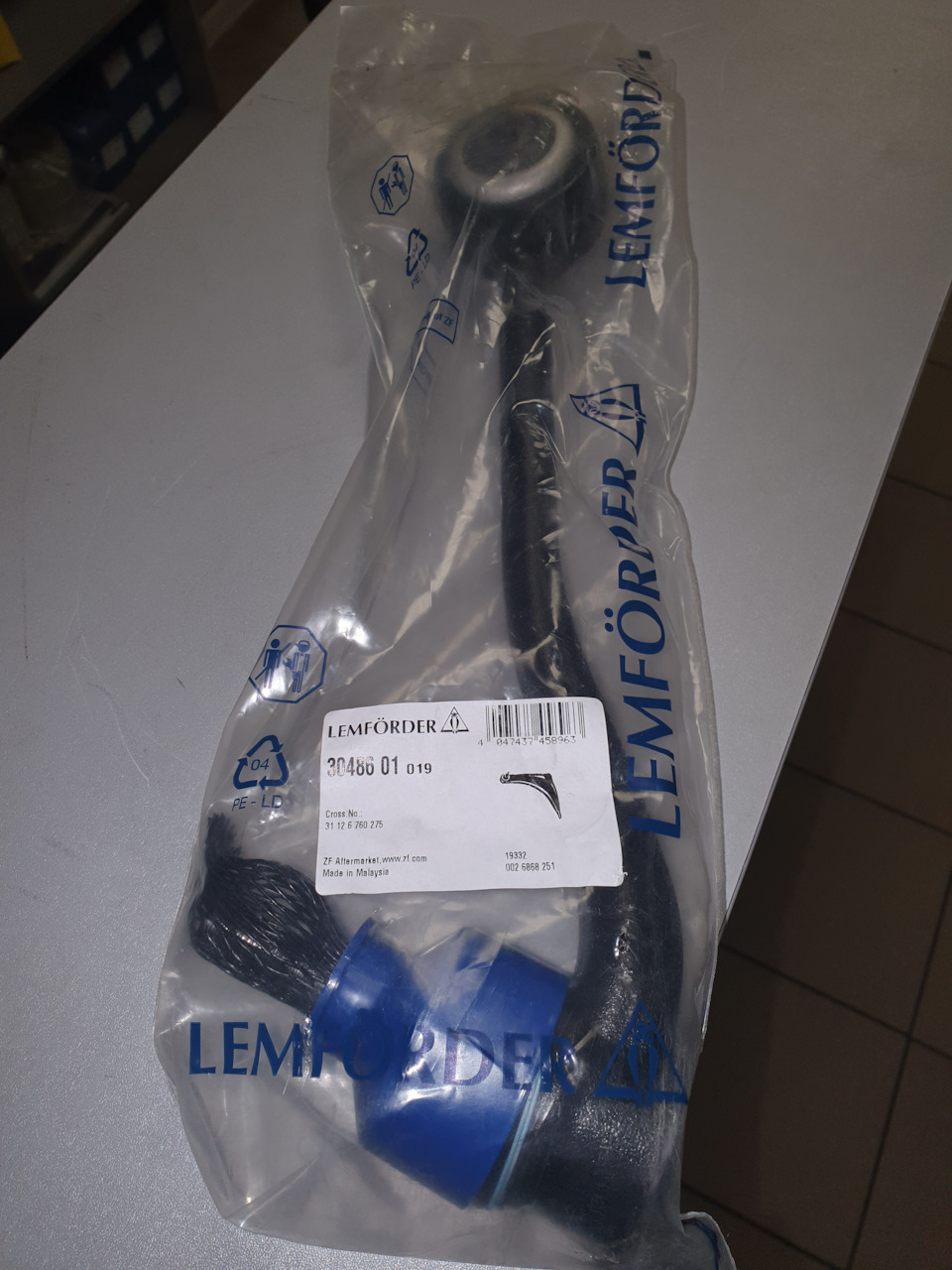 3048001 Рулевая тяга LEMFORDER | Запчасти на DRIVE2