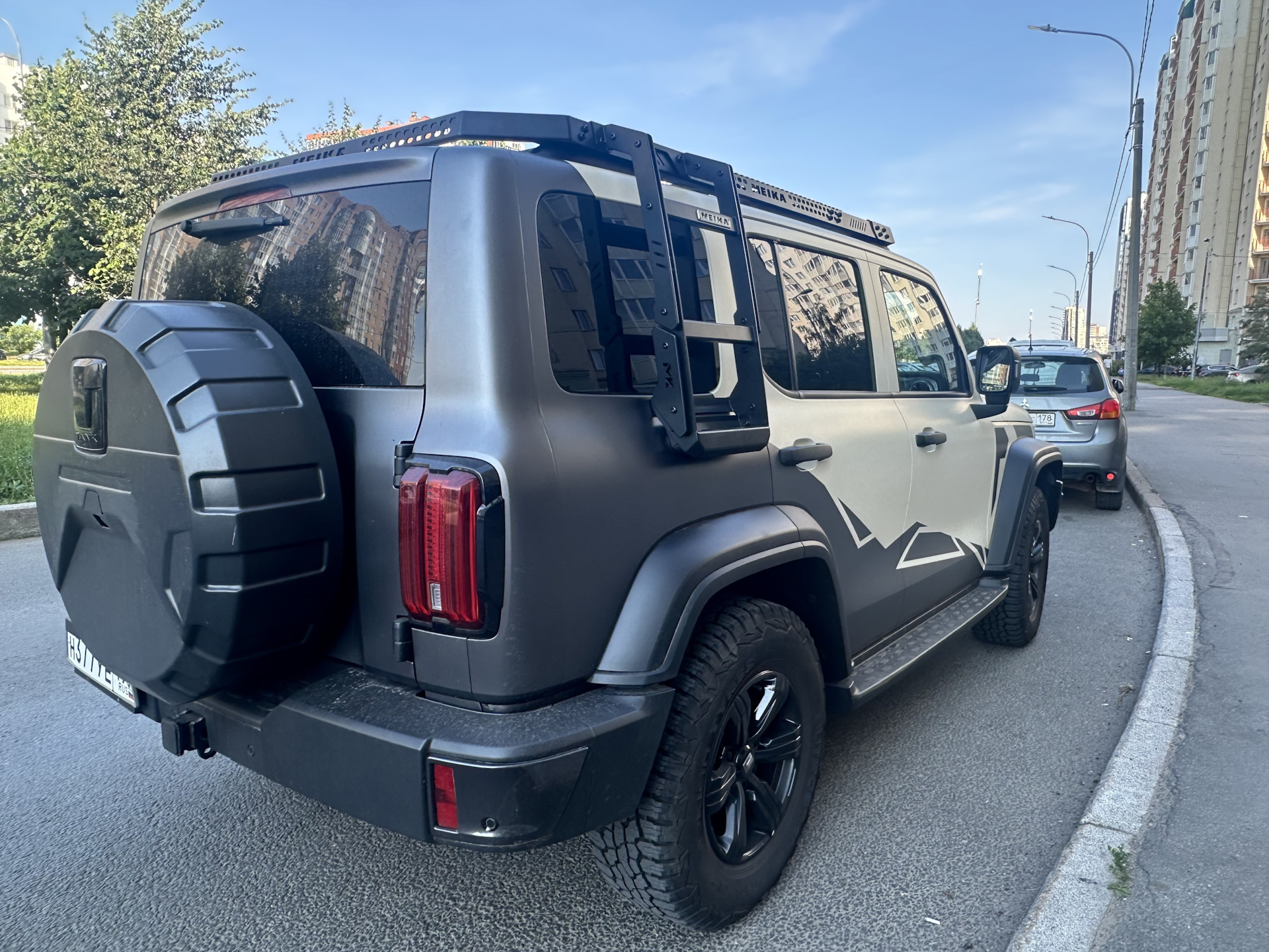 Багажник+лестница Meika — Tank 300, 2 л, 2023 года | аксессуары | DRIVE2