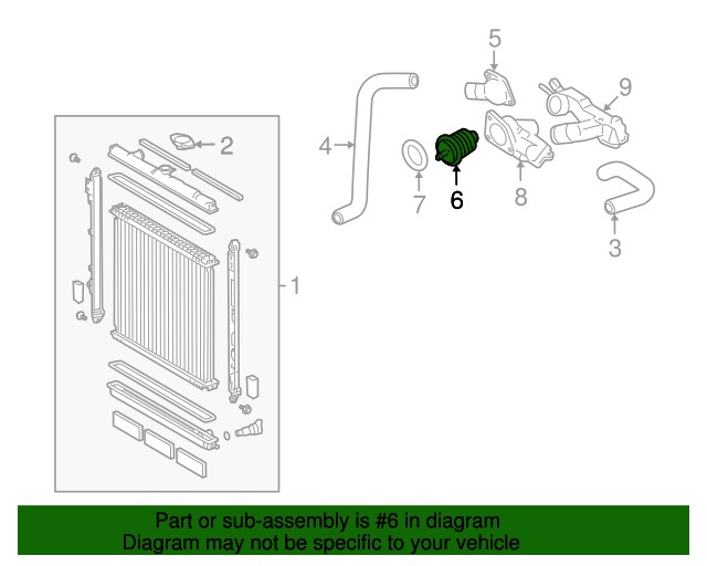 9091603138 ТЕРМОСТАТ, ОХЛАЖДАЮЩАЯ ЖИДКОСТЬ TOYOTA LEXUS | Запчасти на ...