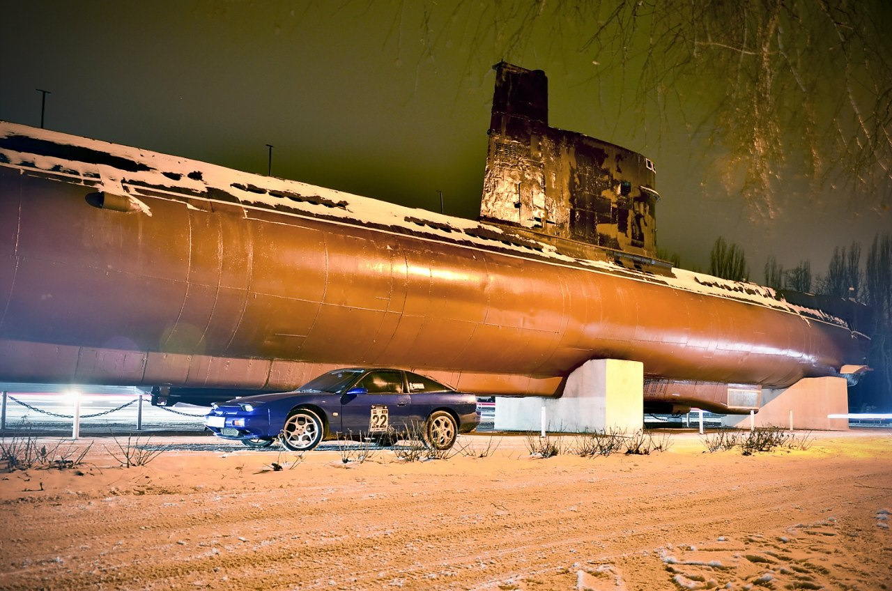 Зимняя Фотосессия Nissan 200SX SERG MARTIN GARAGE — Nissan 200SX (S13 ...