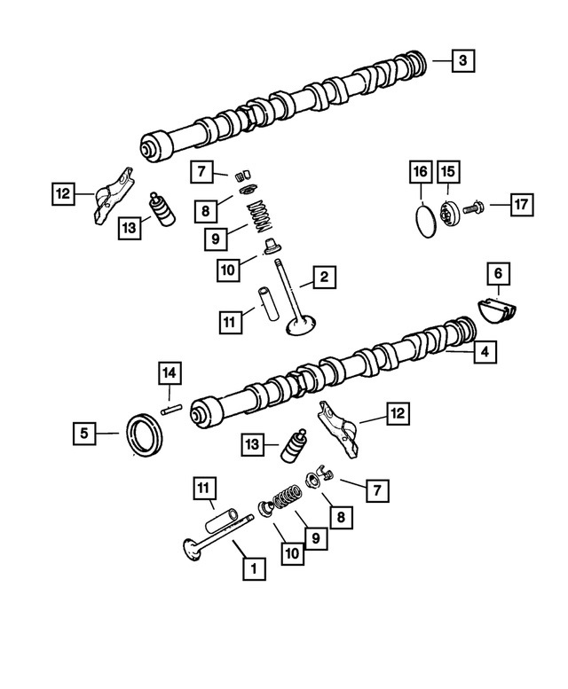 4648619 Маслосъемный колпачок Chrysler | Запчасти на DRIVE2