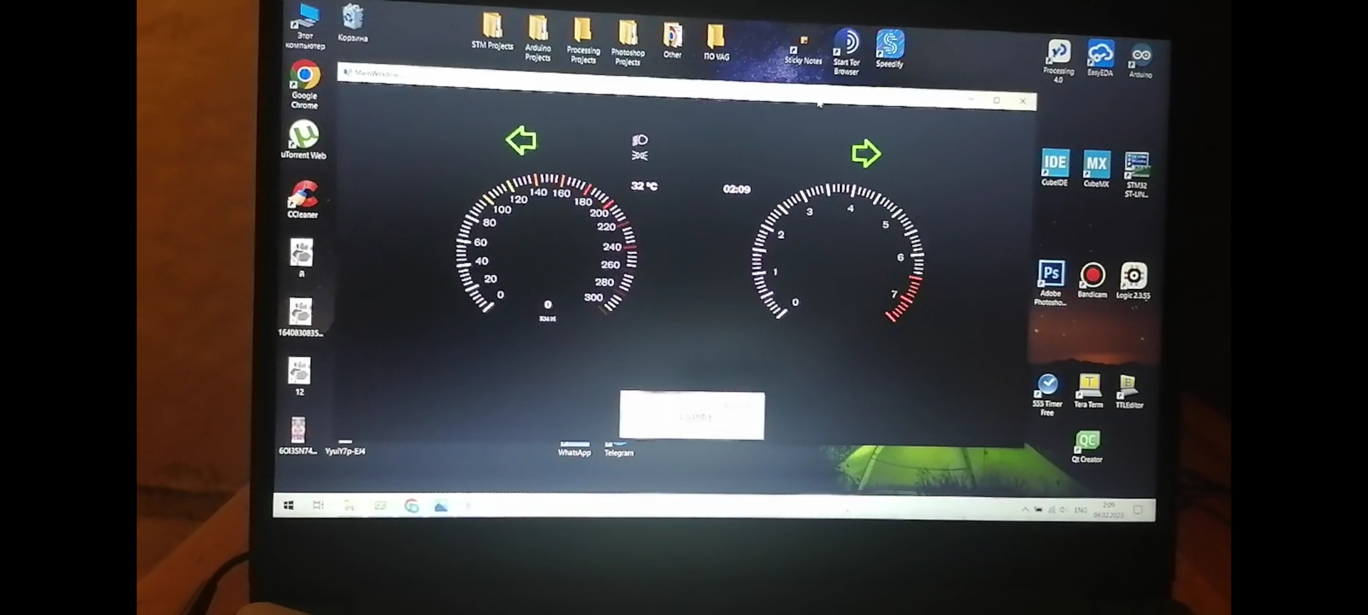 Electronic Dashboard Custom — Volvo 740, 2,3 л, 1985 года | тюнинг | DRIVE2