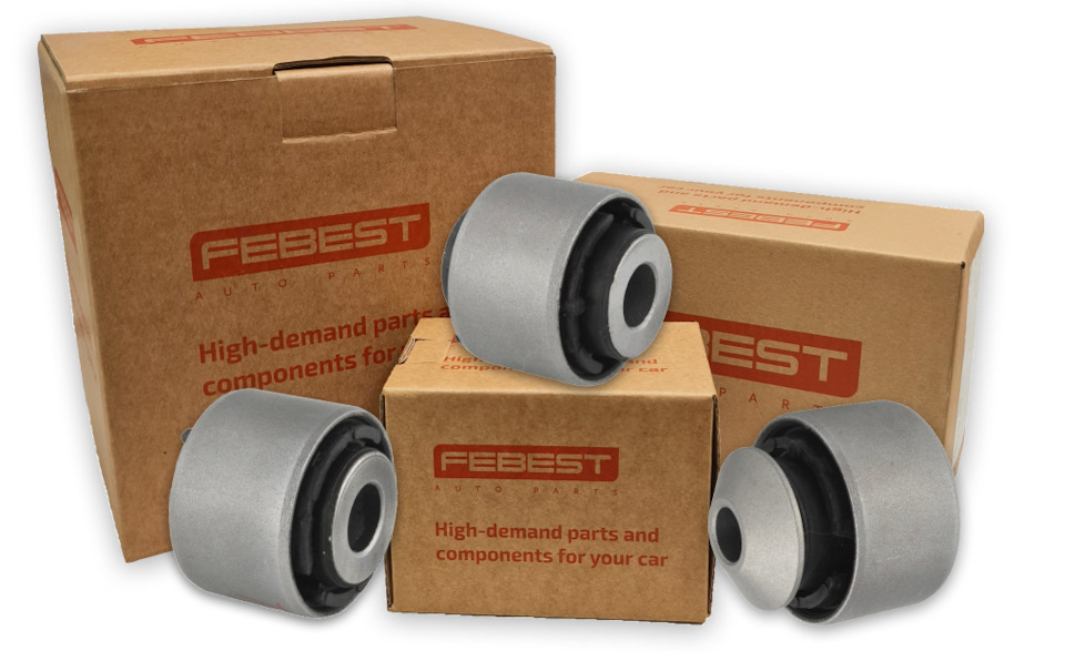 FEBEST: новинки в линейке сайлентблоков — AUTOCOM на DRIVE2