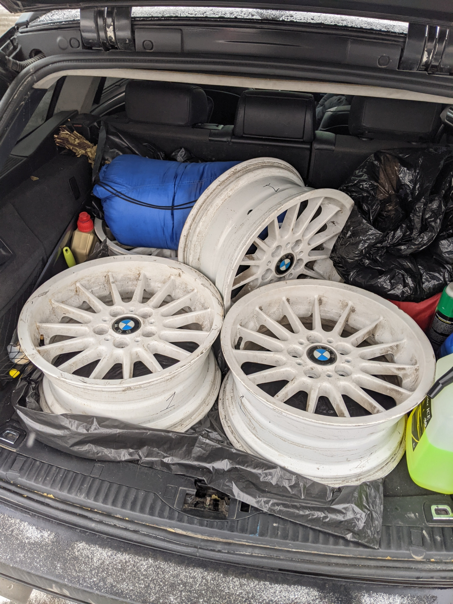 Подготовка к лету — BMW 5 series Touring (E61), 2 л, 2008 года ...