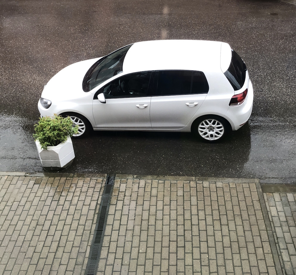 BBS Madras RS800 — Volkswagen Golf Mk6, 1,4 л, 2012 года | колёсные ...