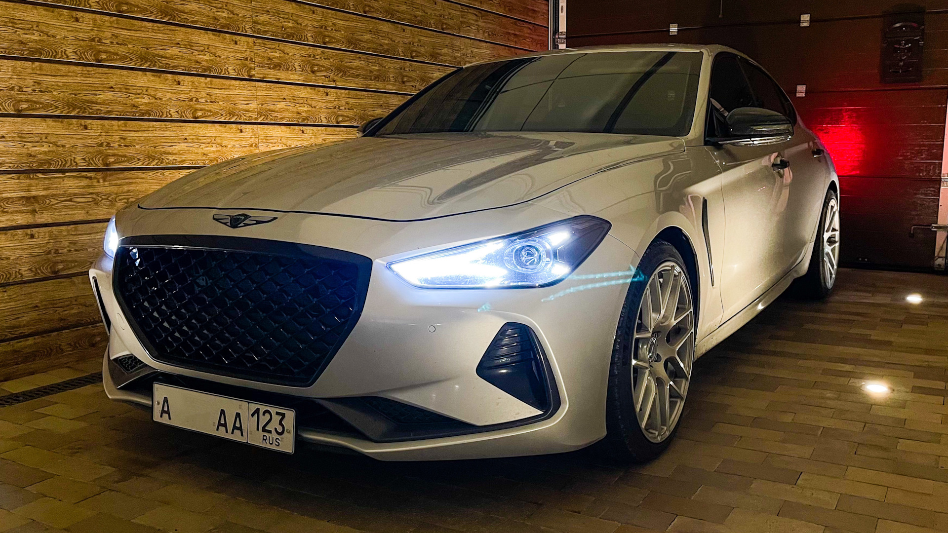 22. Спойлер от GOS-Tuning — Genesis G70, 2 л, 2019 года | аксессуары ...