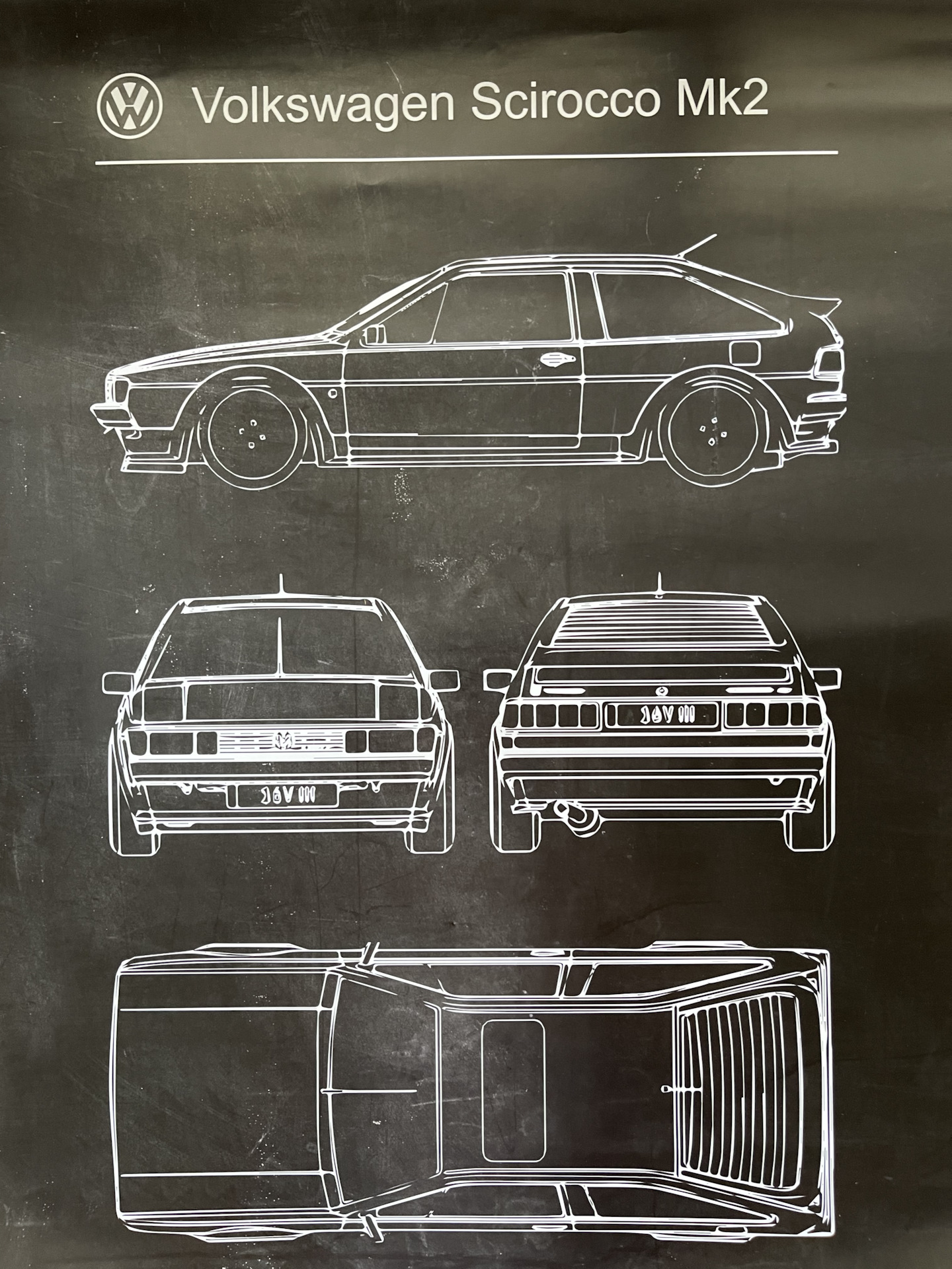 🦦 — Volkswagen Scirocco (2G), 1,6 л, 1982 года | другое | DRIVE2