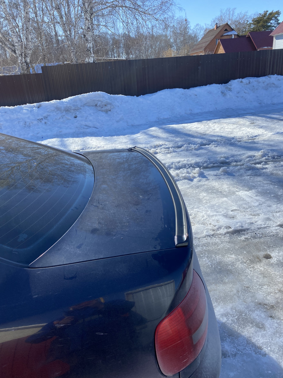 Дактейл на Audi a4 b5 — Audi A4 (B5), 1,8 л, 1999 года | стайлинг | DRIVE2