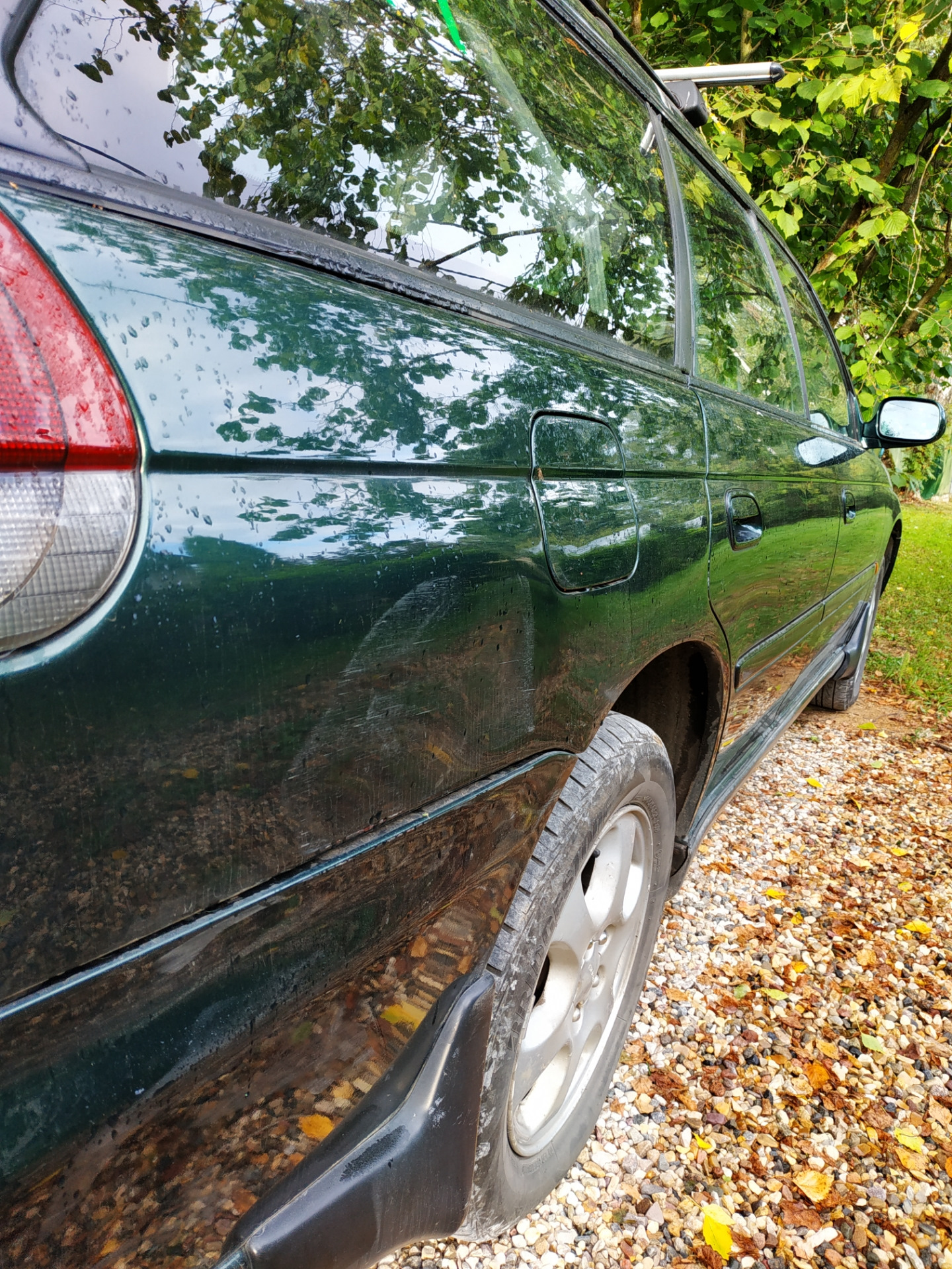 Опяяяять! — Subaru Legacy (BD/BG/BK), 2,4 л, 1997 года | ДТП | DRIVE2
