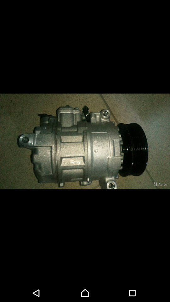 7L6820808 Компрессор кондиционера 4471502453 Audi Q7 2013 3.0 TD VAG ...