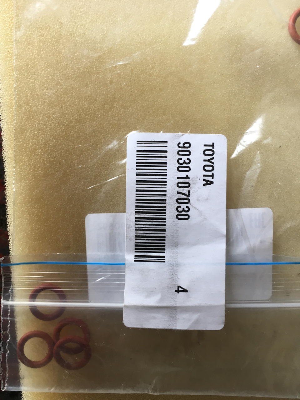 9030107030 Кольцо TOYOTA LEXUS | Запчасти на DRIVE2