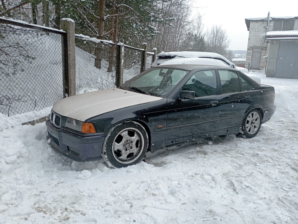 Первые работы в 2024 — BMW 3 series (E36), 3,2 л, 1995 года ...