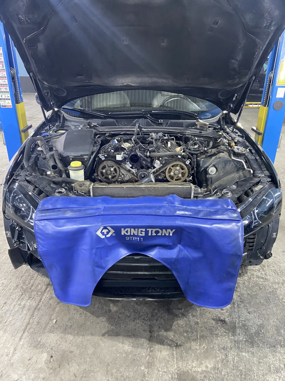 Замена ГРМ, приводного ремня, ремня ТНВД и всех роликов, масла ...