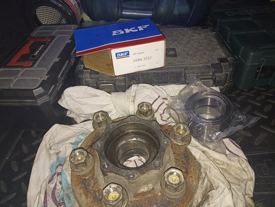 VKBA3552 Комплект подшипника ступицы колеса SKF | Запчасти на DRIVE2