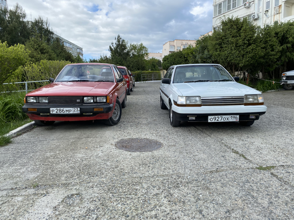 Встретил предка — Toyota Corona (T150/160), 1,8 л, 1986 года | встреча ...