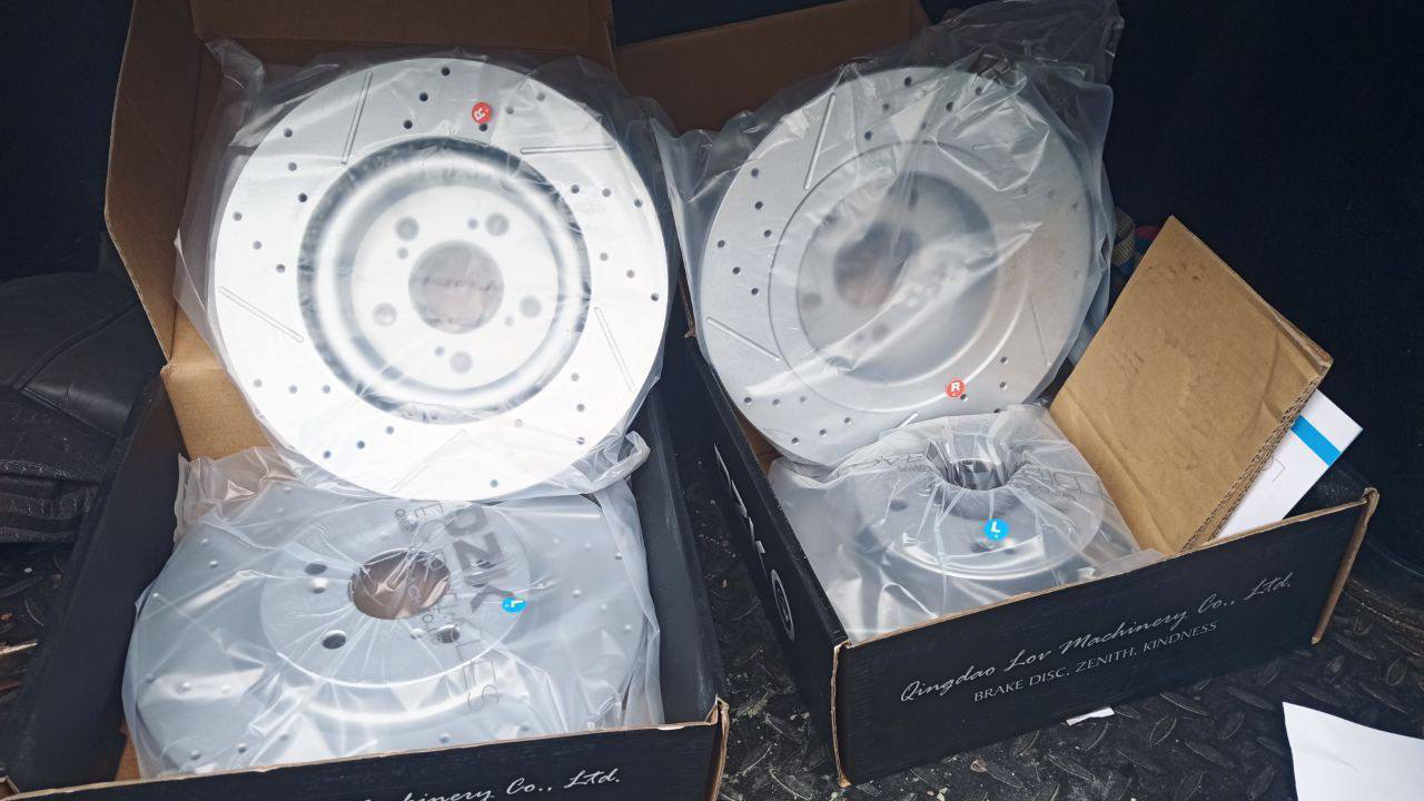 ТО3 + замена тормозных дисков и колодок — Haval F7 (1G), 2 л, 2019 года ...