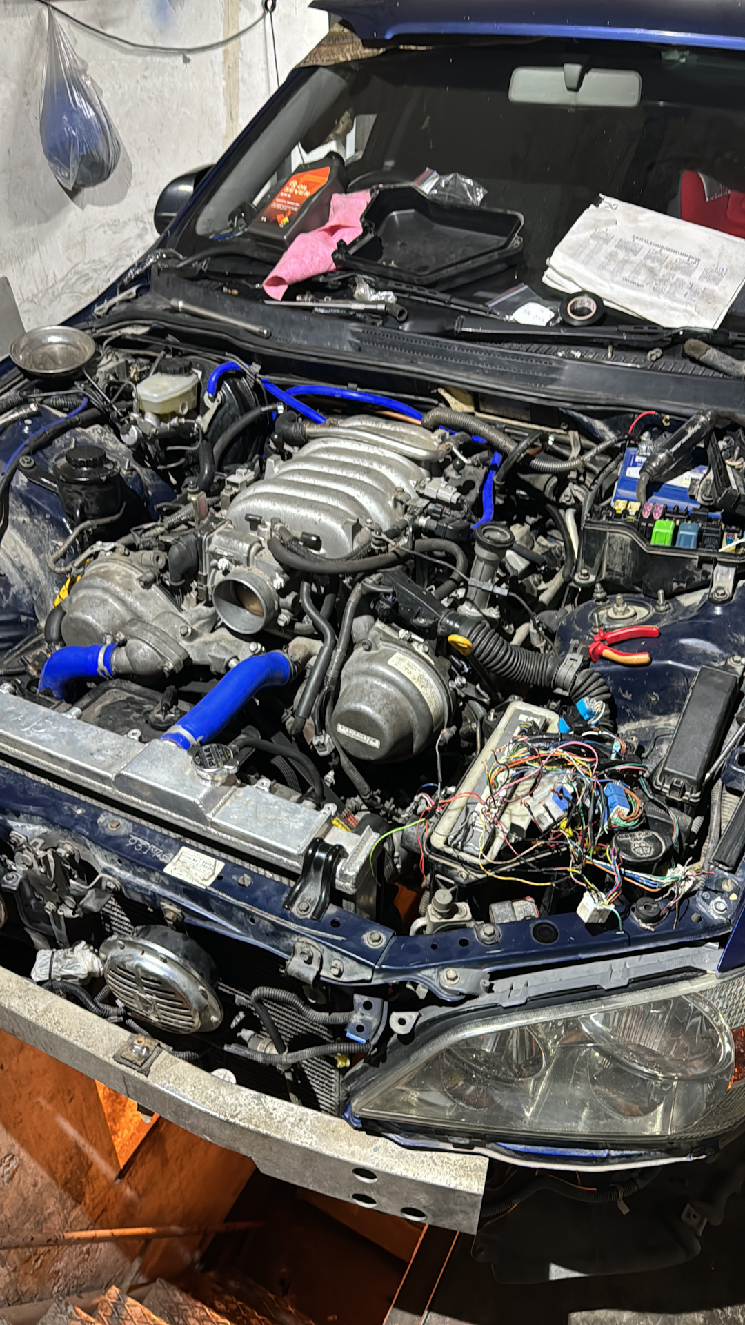 Swap 3uz part 2 — техничка — Toyota Altezza, 4,3 л, 2002 года | визит ...