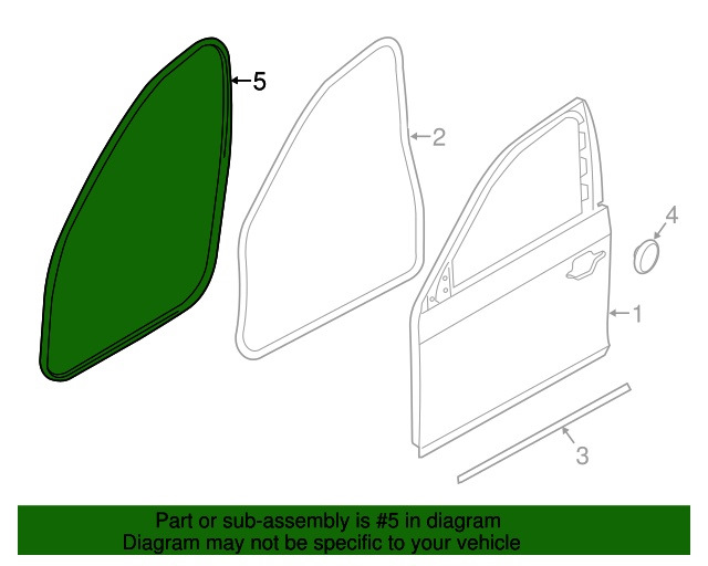 51727278503 Защитная окантовка двери Пд BMW | Запчасти на DRIVE2