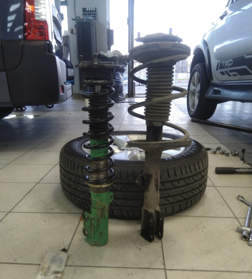 Подвеска Tein год спустя… — Toyota RAV4 (II), 1,8 л, 2002 года | тюнинг ...