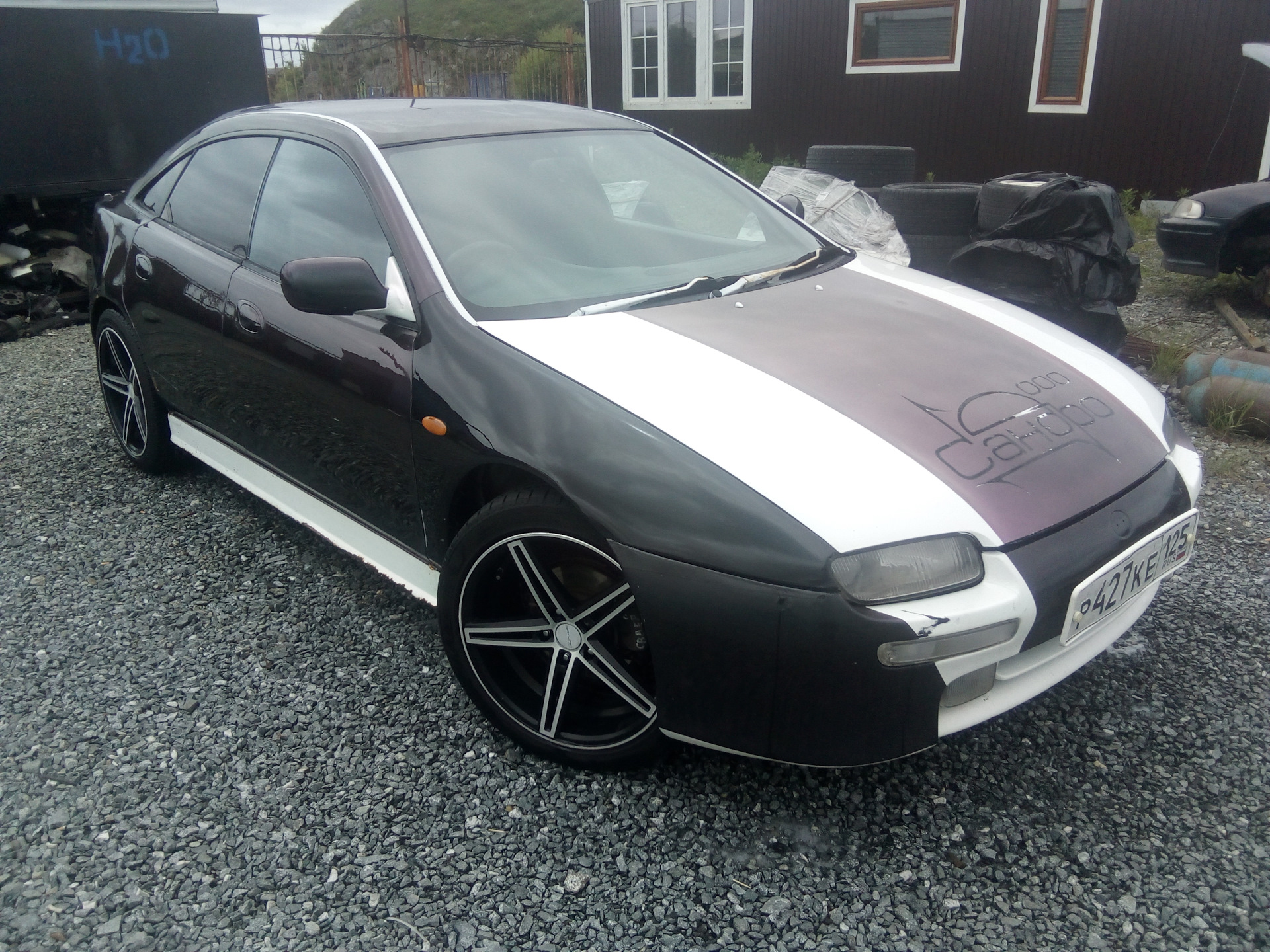 Разул ИКСА! ( Toyota mark X ) — Mazda Lantis, 2,5 л, 1995 года ...