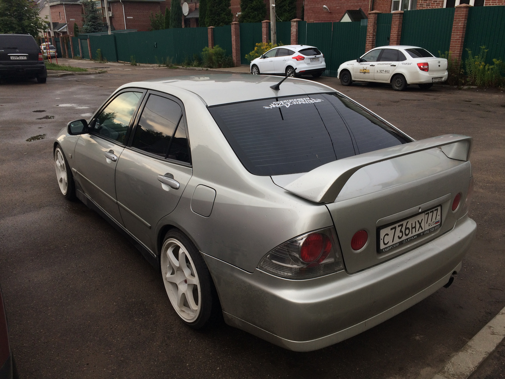 Тюнинг с большой буквы. Наклейка NFS MW. — Toyota Altezza, 2 л, 2000 ...
