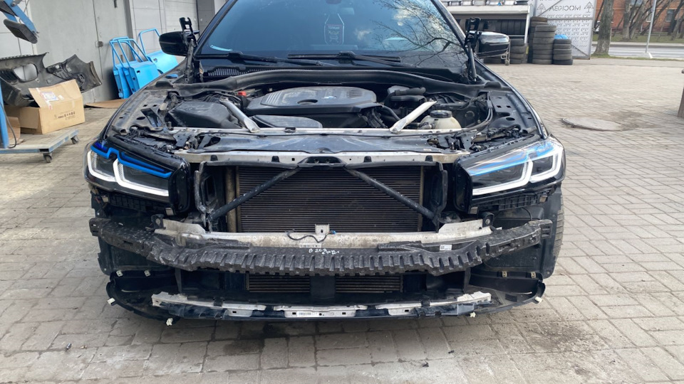 Морда Рестайлинг LCI — BMW 5 series (G30), 2 л, 2019 года | стайлинг ...
