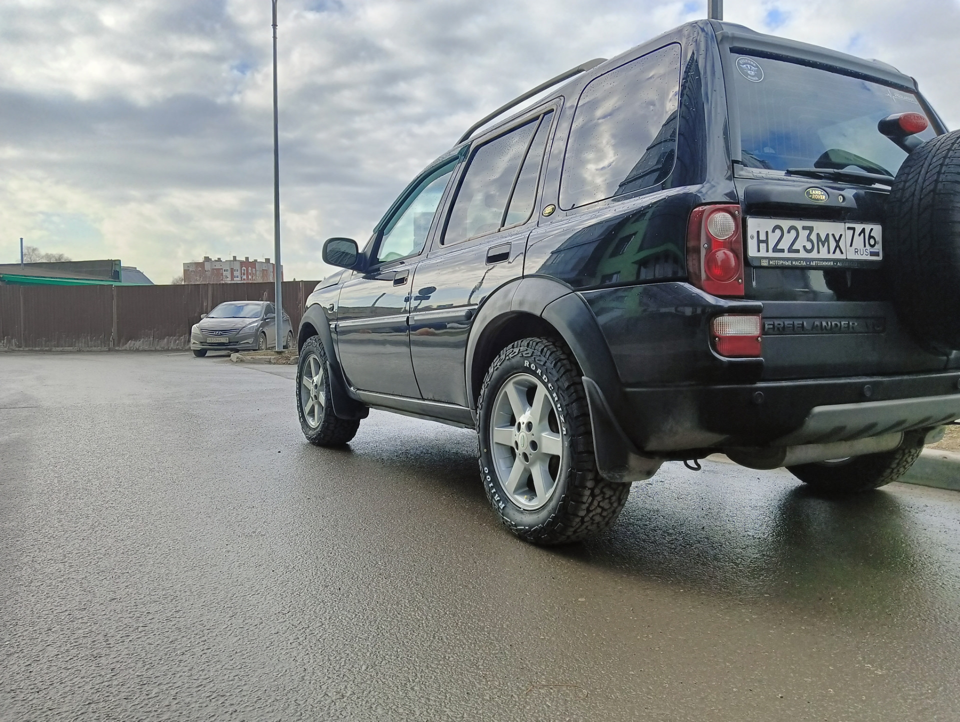 Новые тапки. С рюшечками — Land Rover Freelander (L314), 2,5 л, 2005 года | шины | DRIVE2