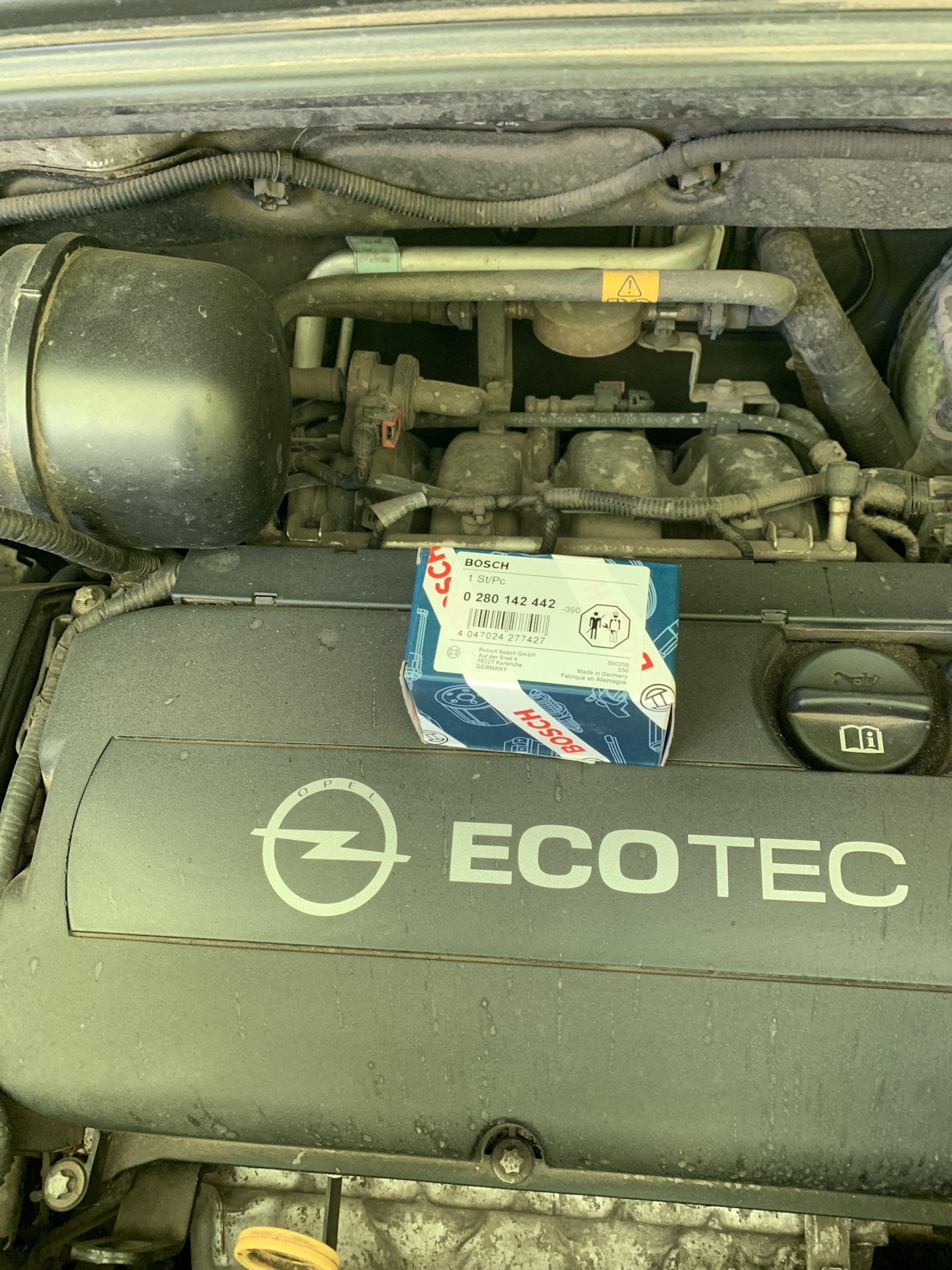 Клапан вентиляции — Opel Mokka (1G), 1,8 л, 2014 года | плановое ТО ...