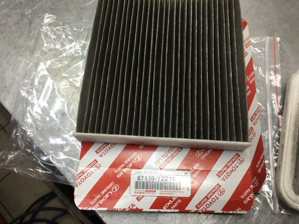 87139YZZ16 Фильтр салона TOYOTA LEXUS | Запчасти на DRIVE2
