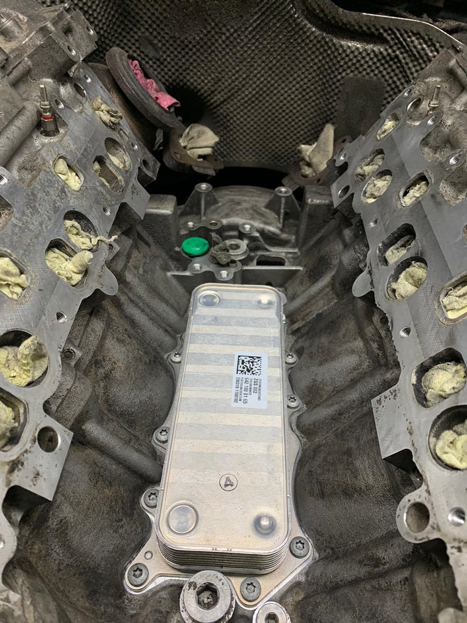 Теплооменник — Mercedes-Benz R-Class (W251), 2,8 л, 2008 года | поломка ...