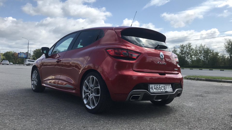 Renault Clio Sport IV 1.6 бензиновый 2015 | Red Bird на DRIVE2