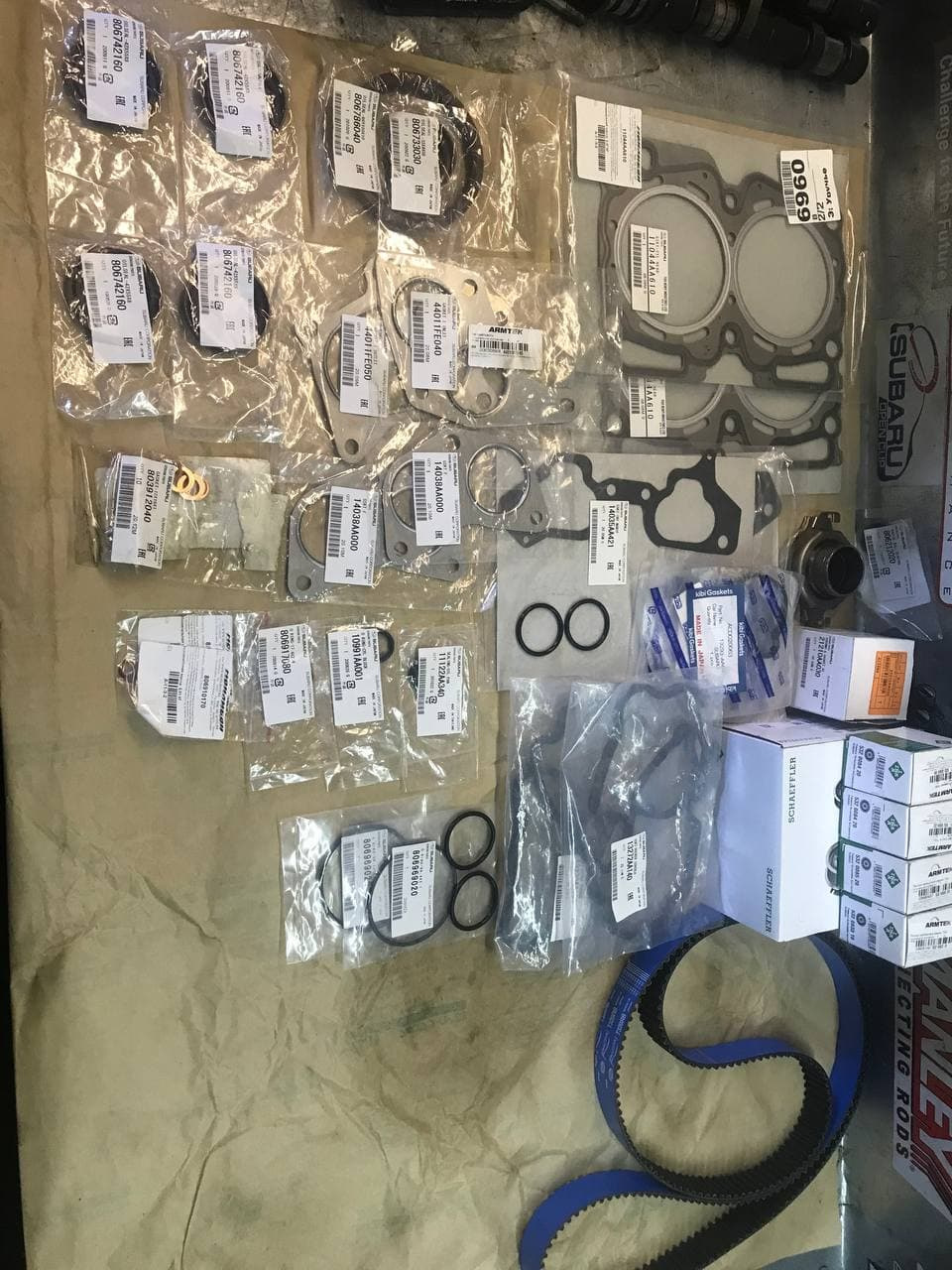 Сказ #21. Замена прокладок гбц — Subaru Impreza WRX STI (GV/GR), 2,5 л ...