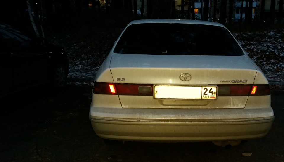 14 Квадратный номер — Toyota Camry Gracia, 2,2 л, 1997 года | расходники | DRIVE2