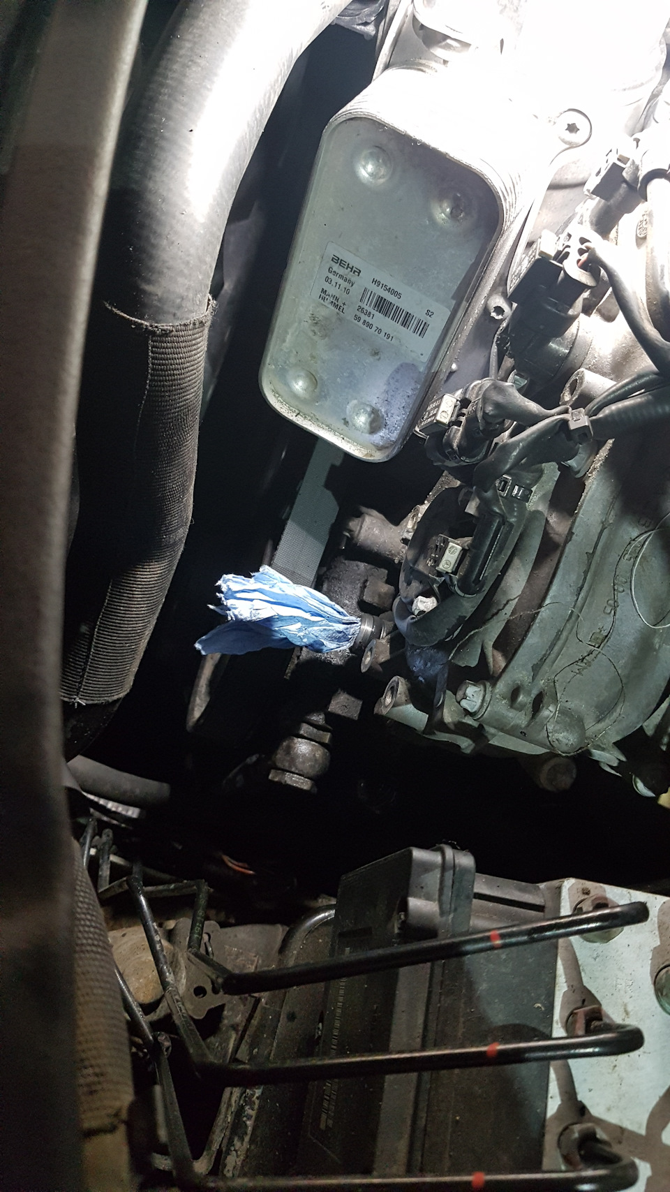 Течет в жилах его, жидкость гидравлическая. Замена — GL 500 (X164 ...