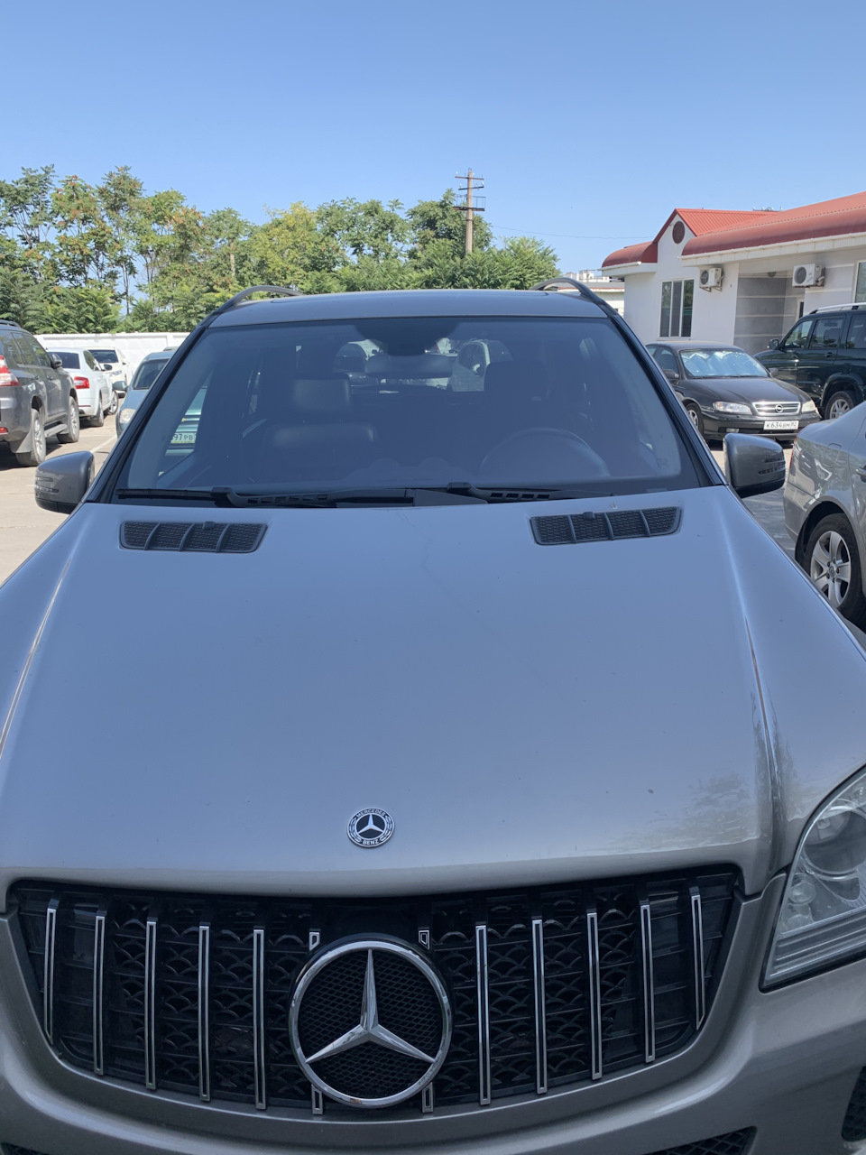 Поставил поводки дворников от GLE — Mercedes-Benz M-Class (W164), 3,5 л ...