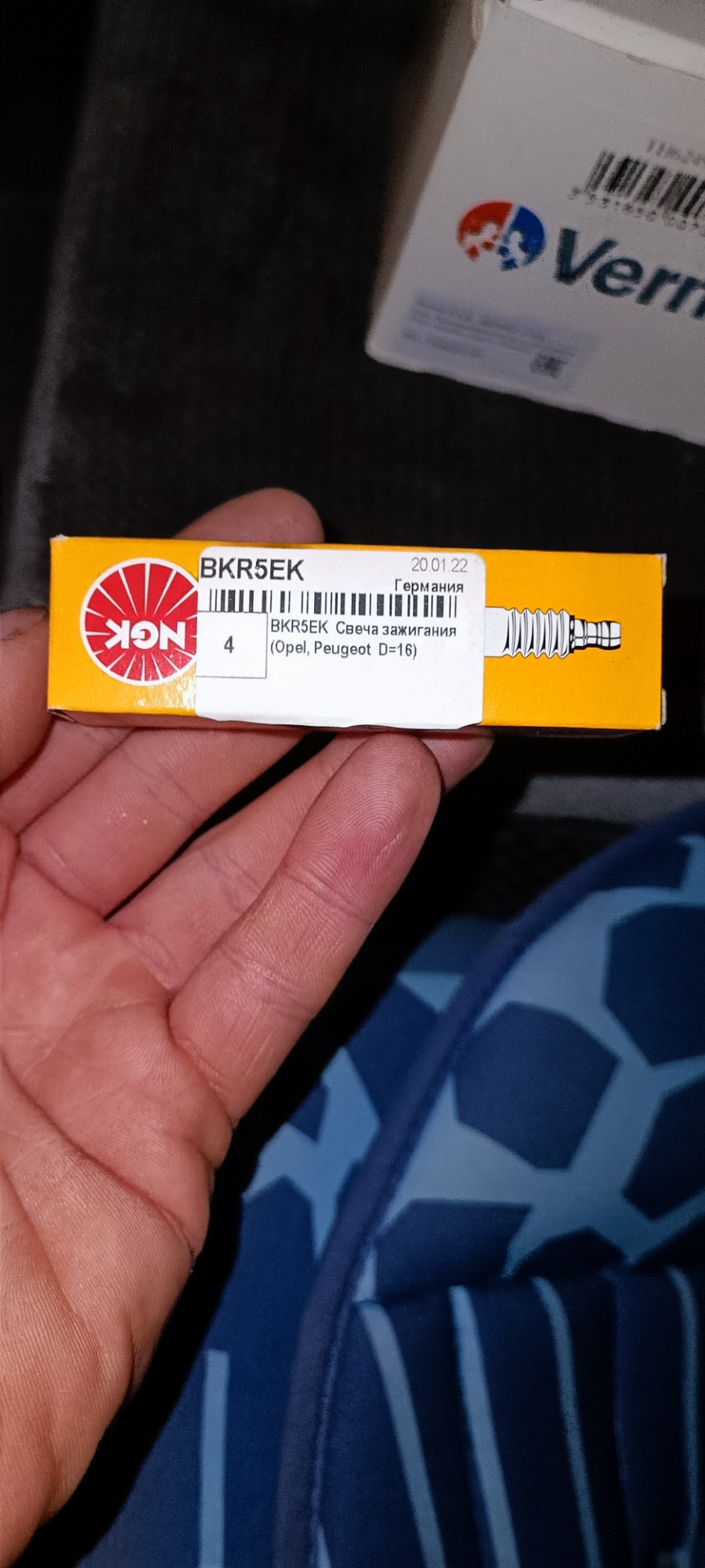 BKR5EK Свеча зажигания 4483 NGK | Запчасти на DRIVE2