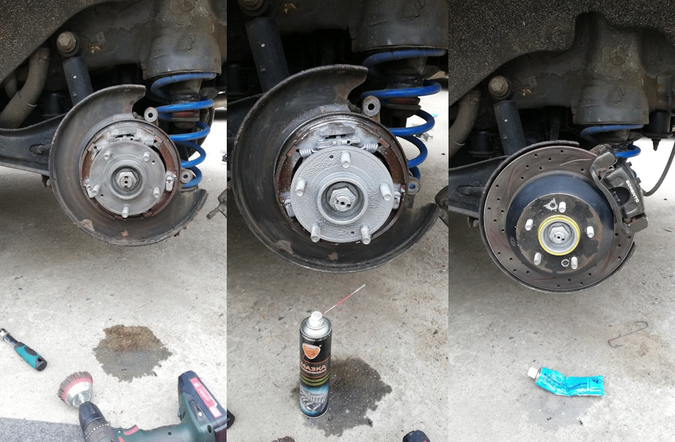 Отечественное КОМБО (Промежуточное ТО и диски TAYGA спустя 45000км ...