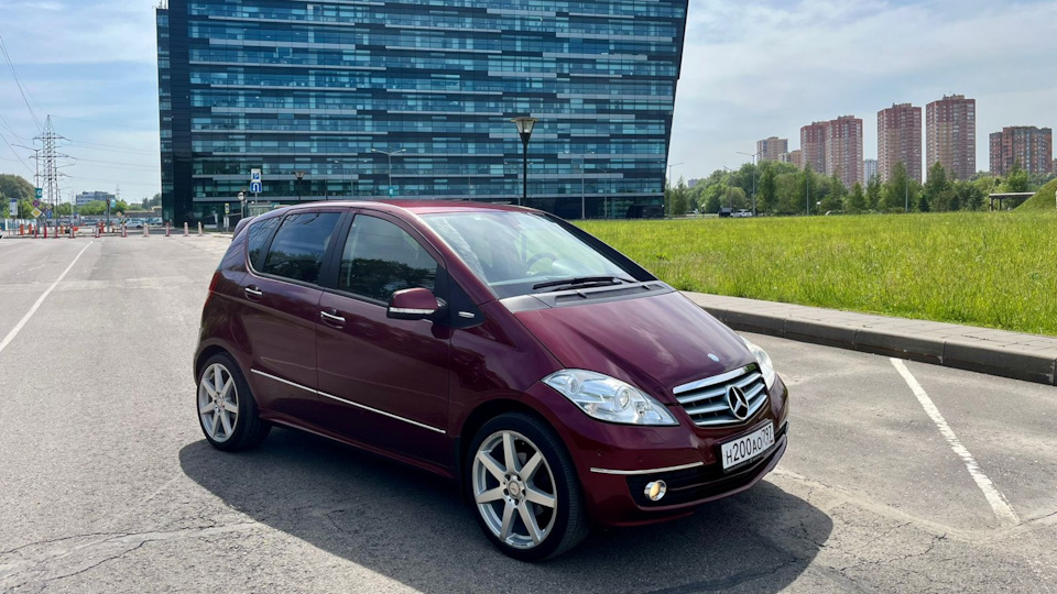 Mercedes-Benz A-Class (W169) 2.0 бензиновый 2008 | Red Saturn ...