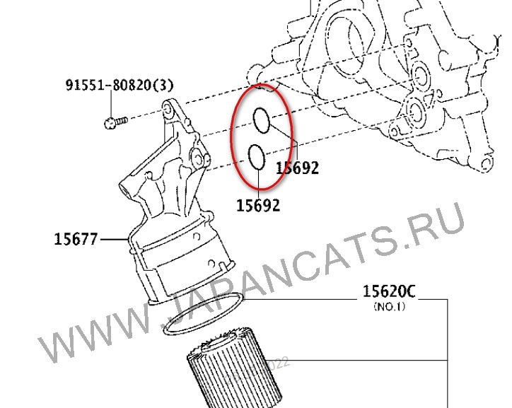 Запчасти для переуплотнения клапанных крышек Ls460 — Lexus LS (USF40/41 ...