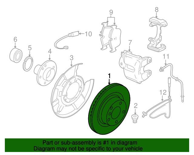 34216792229 Тормозной диск вентилируемый BMW | Запчасти на DRIVE2