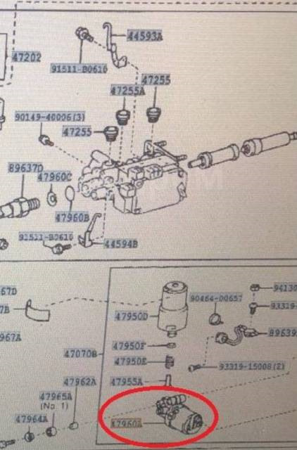 4707030060 Вакуумный усилитель тормозов TOYOTA LEXUS | Запчасти на DRIVE2