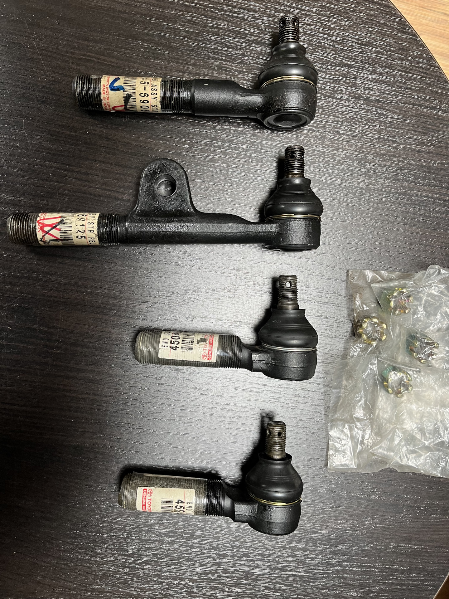 Новые рулевые наконечники — Toyota Land Cruiser 80, 4,5 л, 1997 года ...