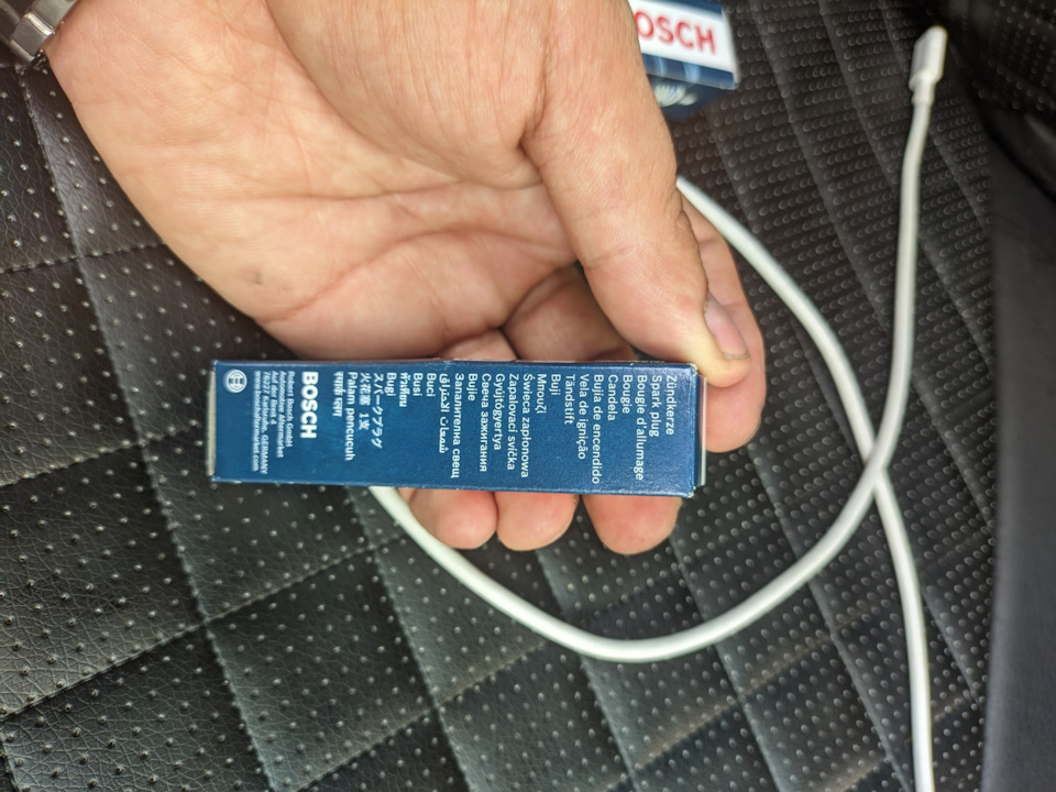 Очередное Т.О. ( переход на Polymerium и свечи Bosch) — Skoda Octavia ...