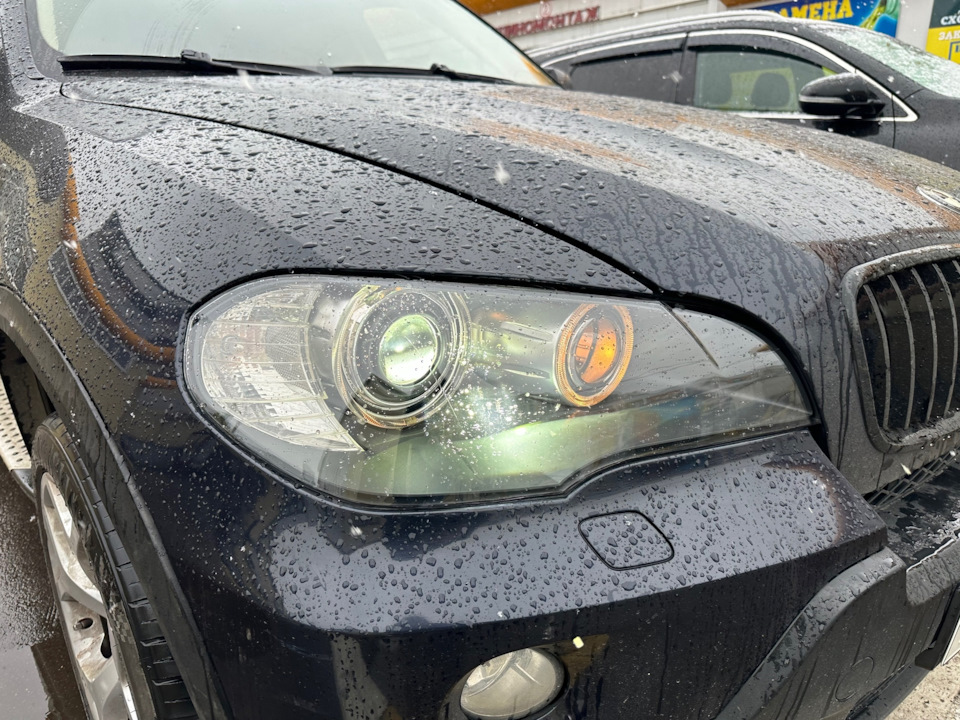 #37 Переделка фар на BiLed Aozoom K7 Dragon Knight (Часть 2. Финал) — BMW X5 (E70), 3 л, 2009 ...