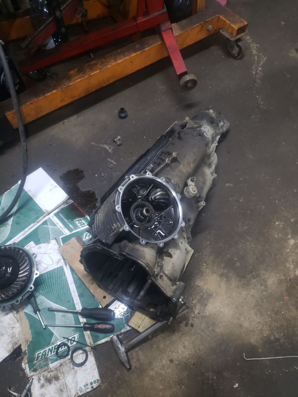 Коробка 6нр19 ( ремонт) — Audi A6 (C6), 3 л, 2004 года | поломка | DRIVE2