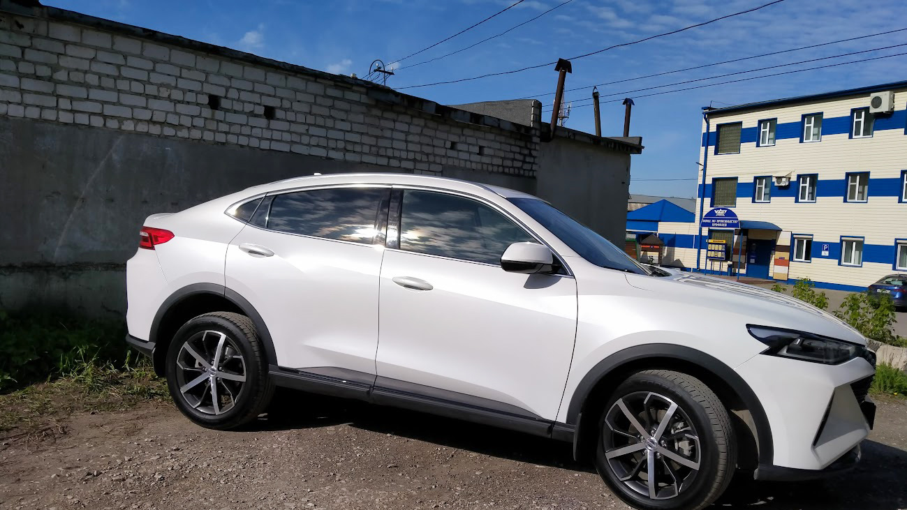 Haval F7x 1.5 бензиновый 2022 | Белый перламутровый на DRIVE2