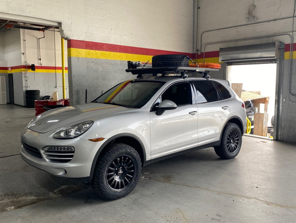 Overland надо строить) — Porsche Cayenne (2G) 958, 3 л, 2014 года ...